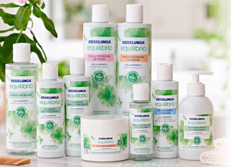 Esselunga lancia una nuova linea di cosmetici naturali a marchio ...