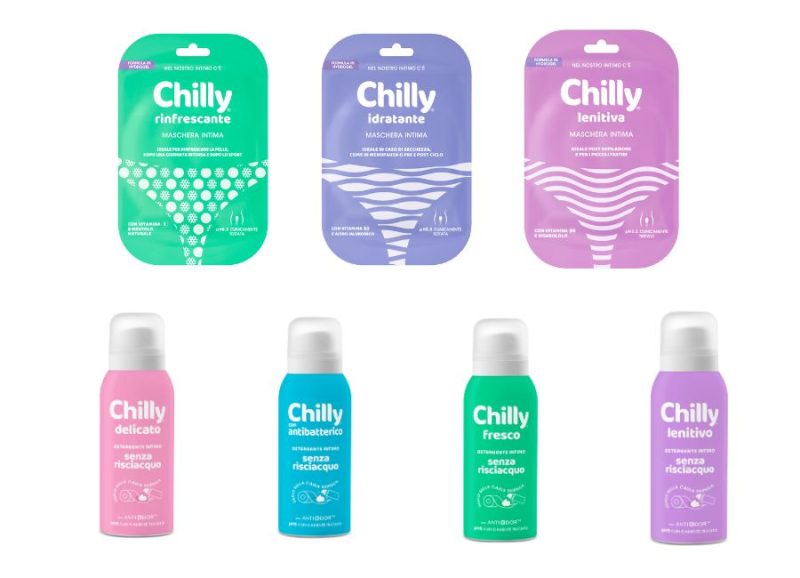 Chilly presenta le nuove maschere intime e i nuovi detergenti senza ...